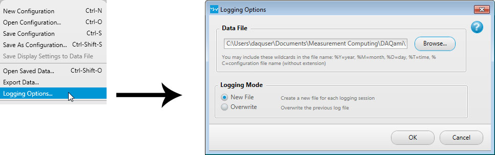 Configuring Logging Options