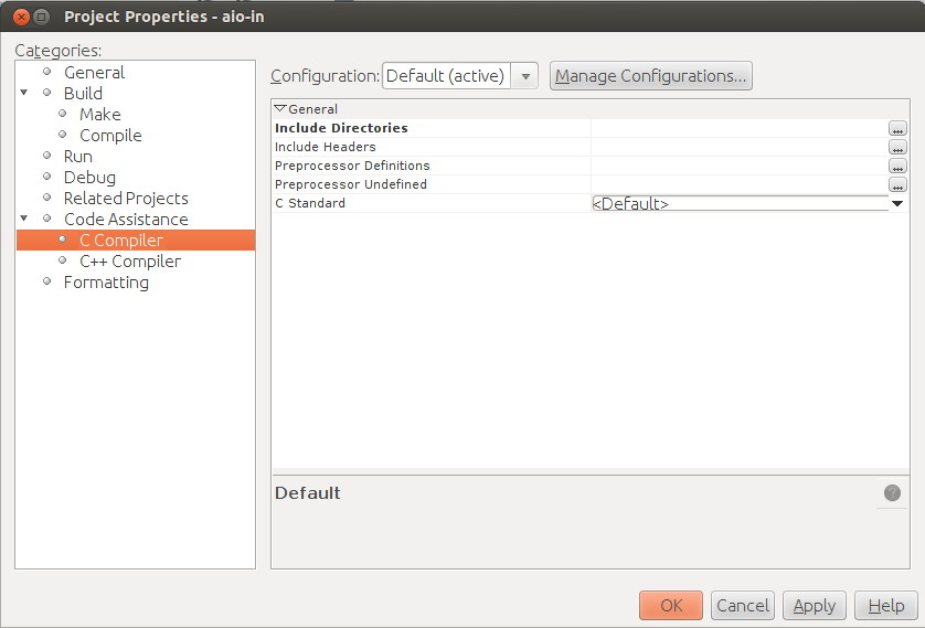Configuring The Resources For Netbeans Code Assistance
